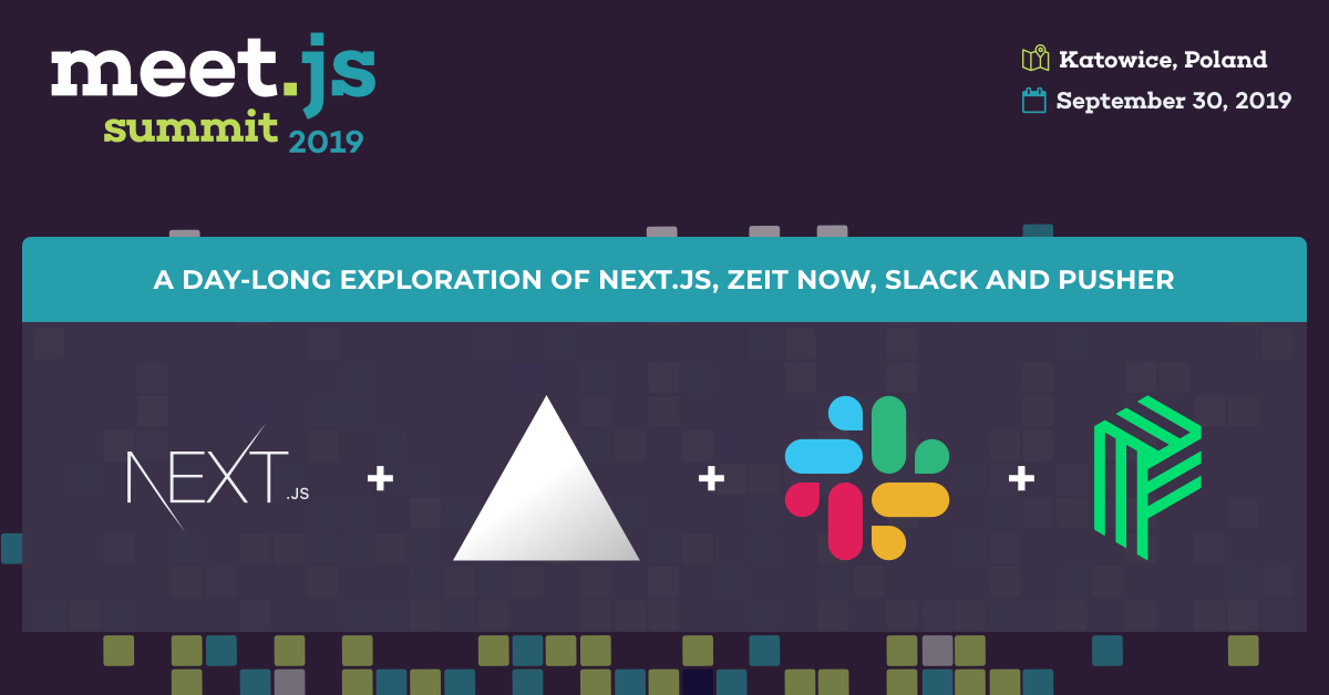 meet.js Summit 2019 workshop with ZEIT